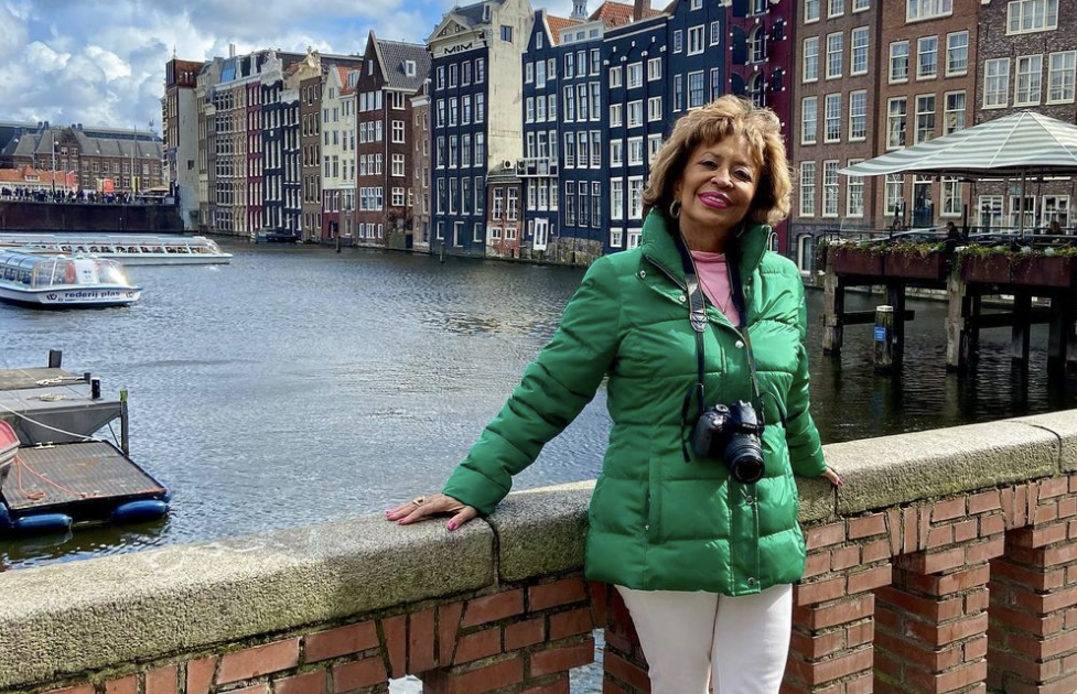 We Caught Up With Charlotte Simpson, the Traveling Black Widow